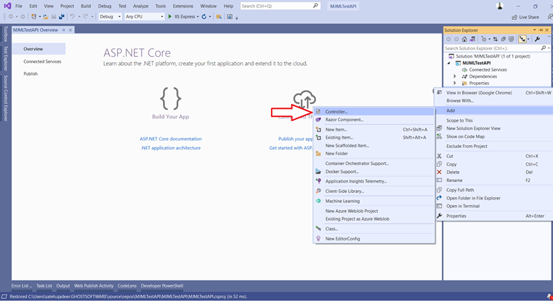 Generate HTML From MJML Syntax In ASP.NET Core API Using Mjml.AspNetCore Package